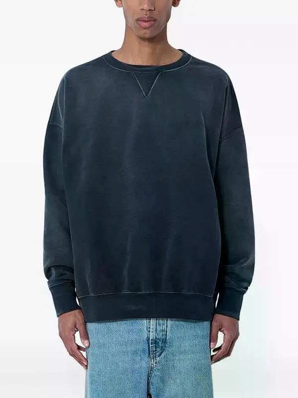 MAISON MARGIELA Cotton Crewneck - Blue