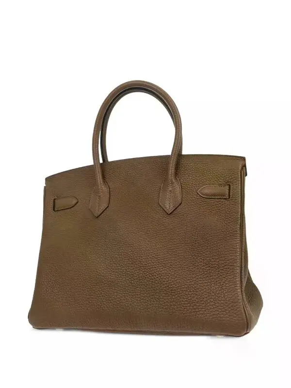 Hermès 2009 30 Birkin Tote Bag - Brown