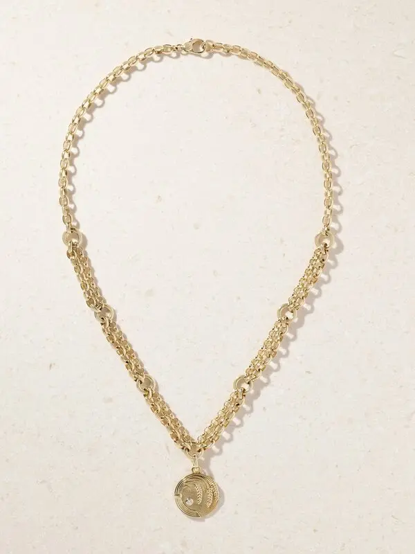 FOUNDRAE 18-karat Diamond Necklace