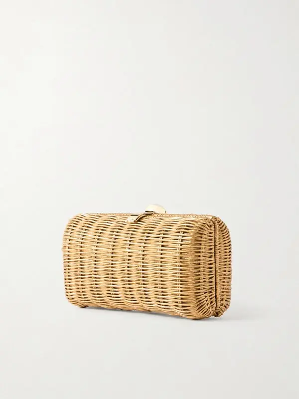 Judith Leiber Poppy Basket Clutch