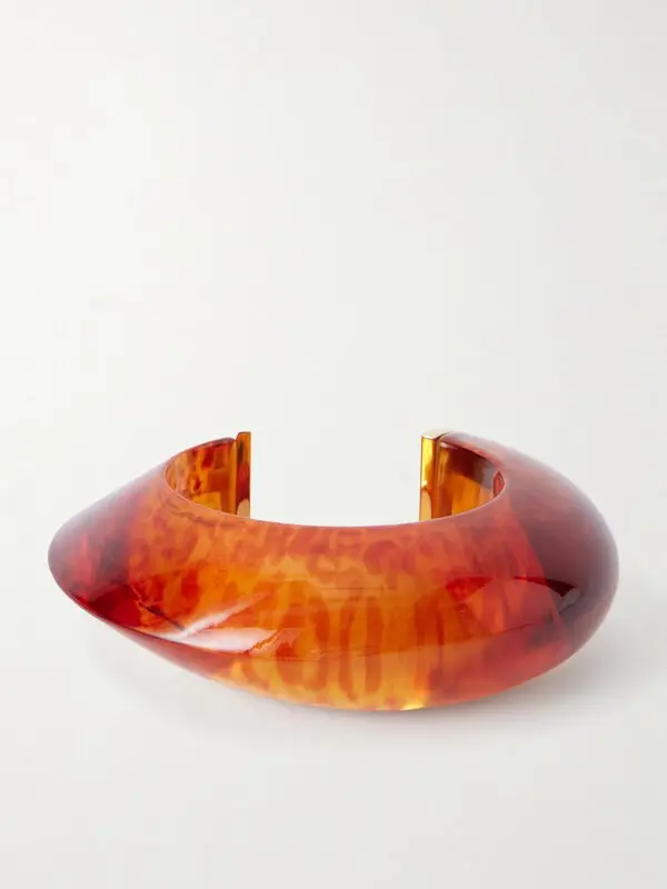 Alaïa Edge Bangle - Tortoiseshell