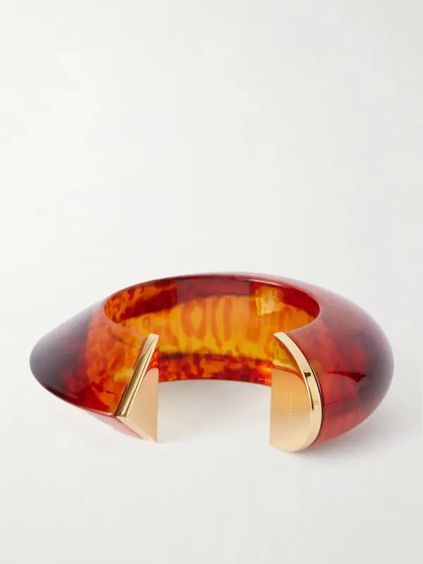 Alaïa Edge Bangle - Tortoiseshell