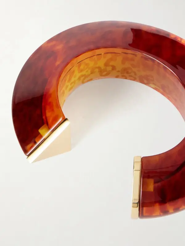 Alaïa Edge Bangle - Tortoiseshell