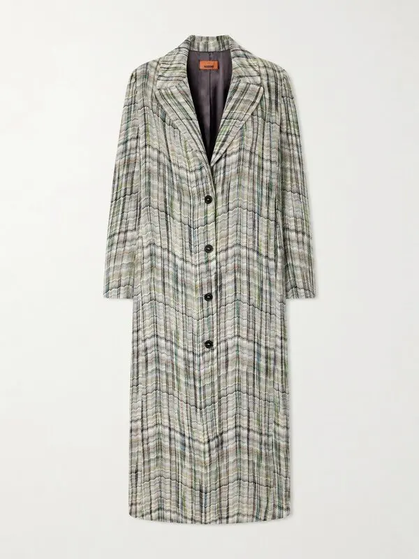 Missoni Striped Wool-blend Coat