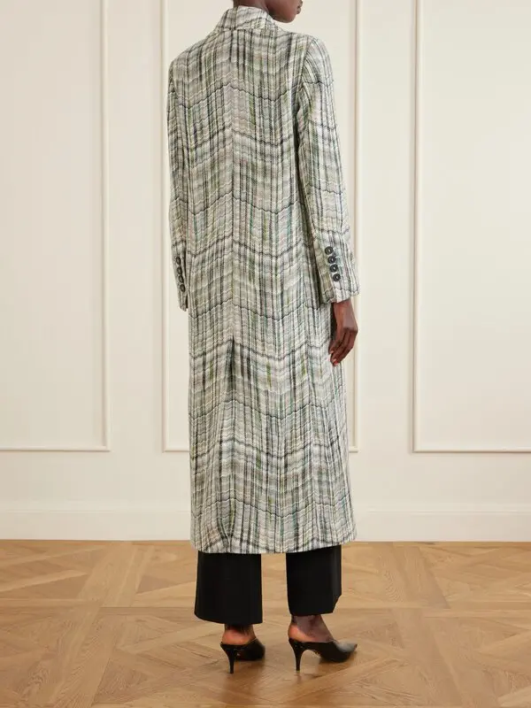 Missoni Striped Wool-blend Coat