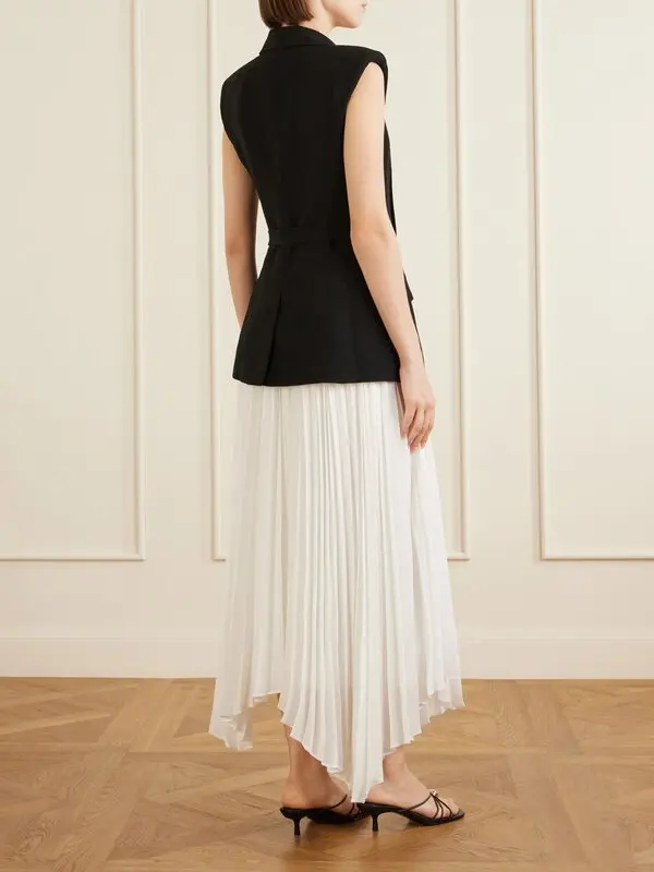 Simkhai Helena Combo Blazer Midi Dress