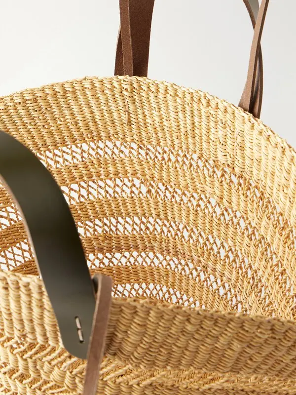 Muuñ Chantelle Raffia Tote