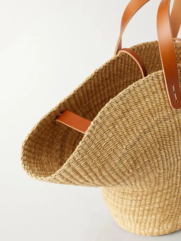 Muuñ Signora Raffia Tote