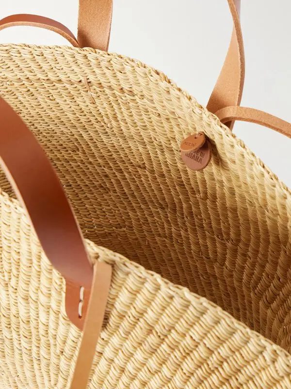 Muuñ Signora Raffia Tote