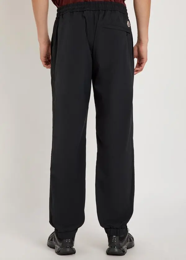 Moncler Shell Sweatpants - Black