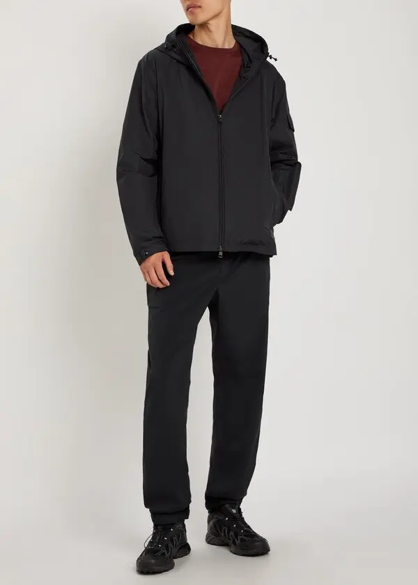 Moncler Shell Sweatpants - Black