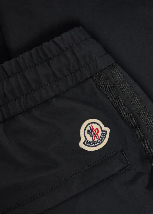 Moncler Shell Sweatpants - Black