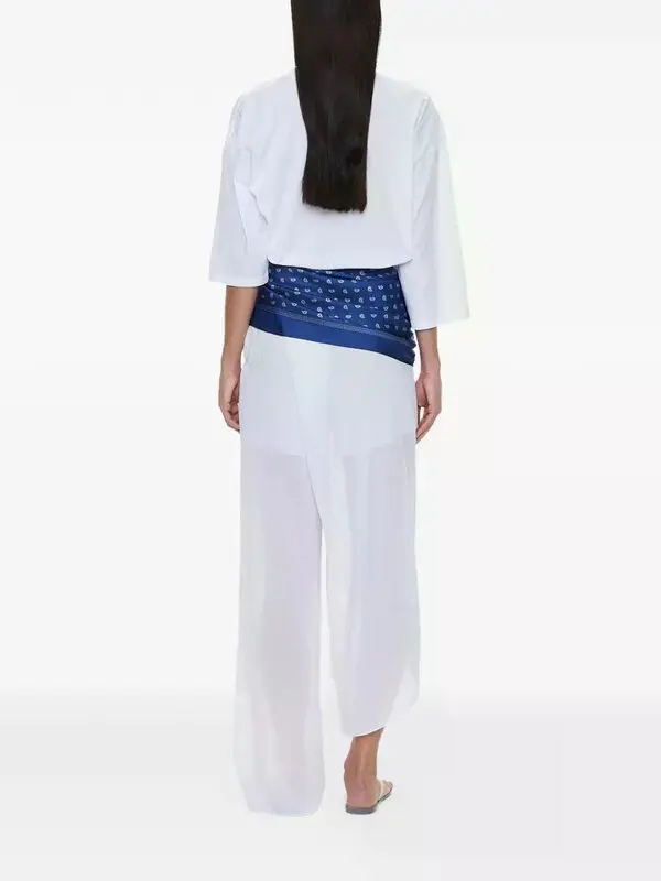 Christopher Esber Draped Skirt Overlay Trousers