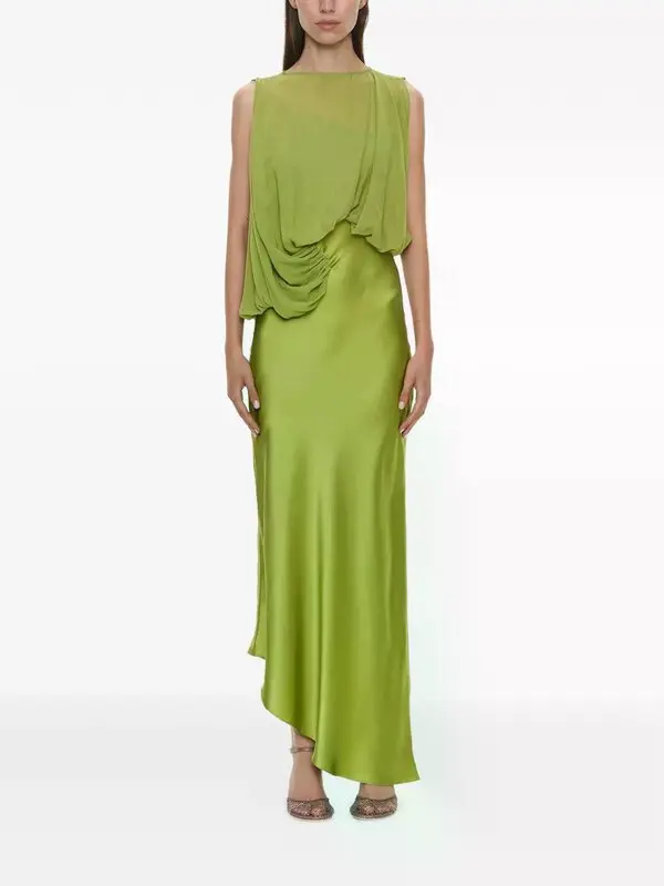 Christopher Esber Cumulus Draped Asymmetric Dress