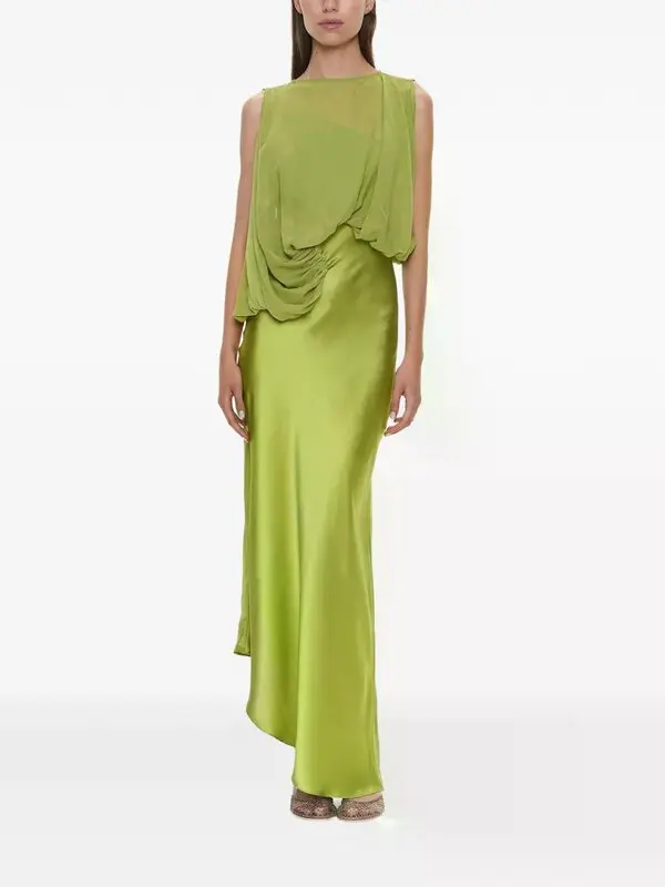 Christopher Esber Cumulus Draped Asymmetric Dress
