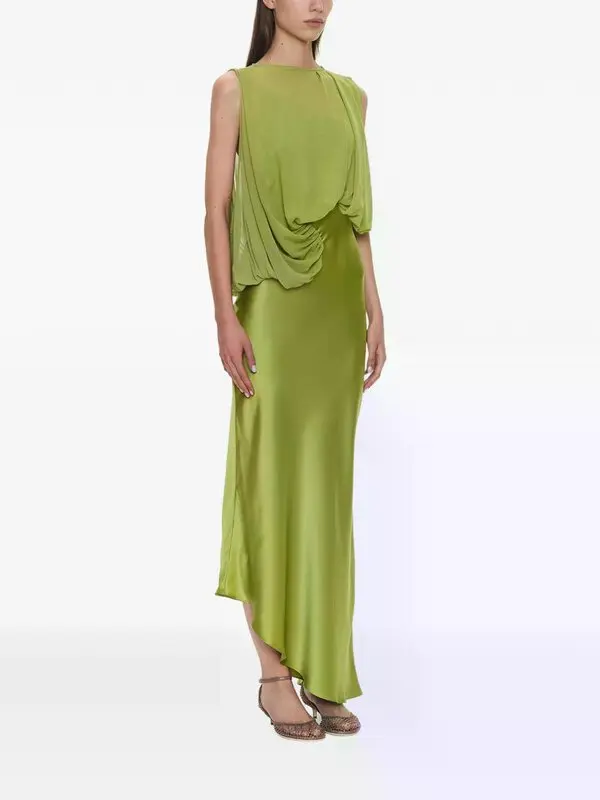 Christopher Esber Cumulus Draped Asymmetric Dress