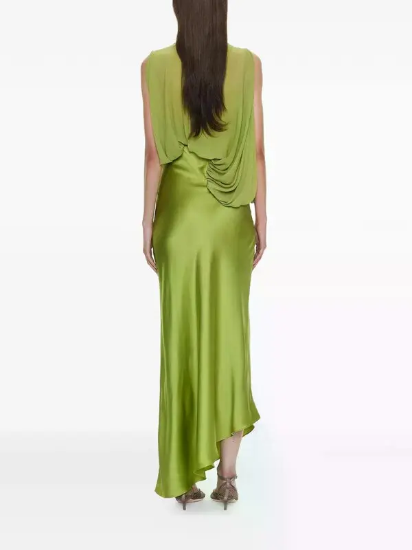 Christopher Esber Cumulus Draped Asymmetric Dress