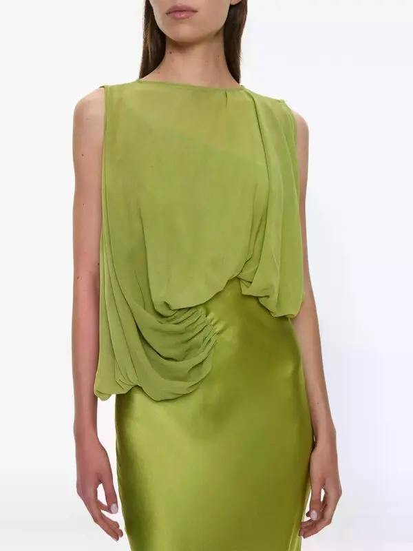 Christopher Esber Cumulus Draped Asymmetric Dress