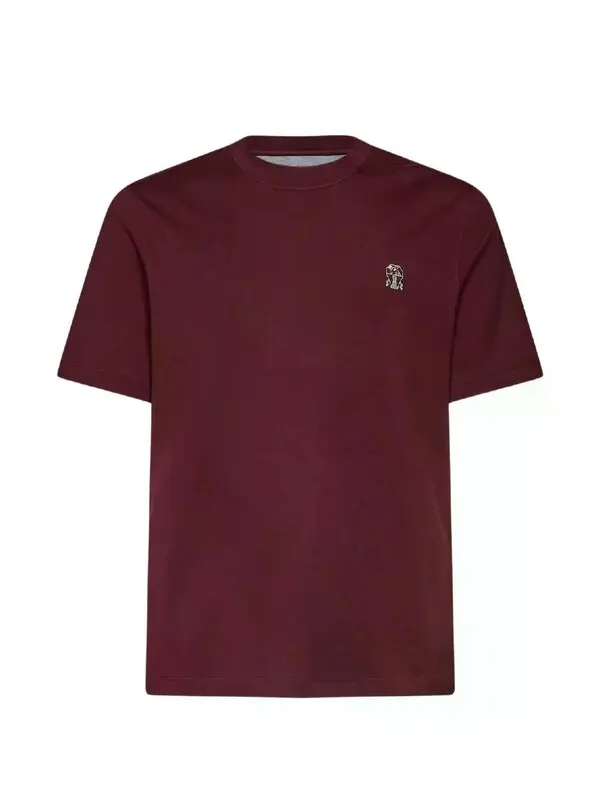 Brunello Cucinelli Solomeo Crest T-shirt