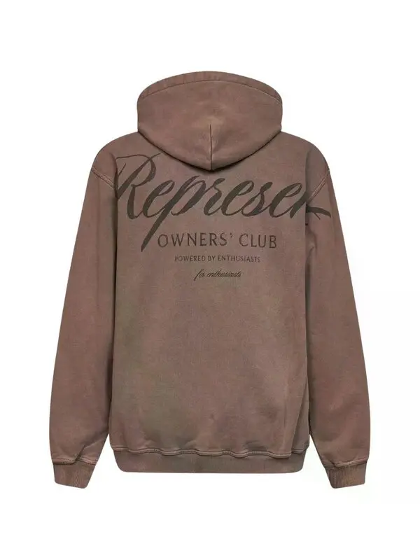 REPRESENT Owners' Club Logo-print Hoodie