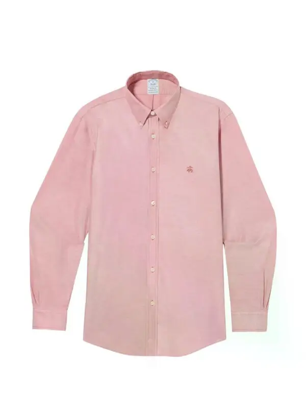 Brooks Brothers Button-down Collar Cotton Shirt - Red