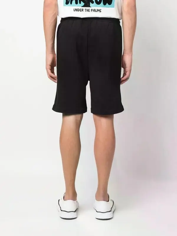 BARROW Logo Appliqué Track Shorts
