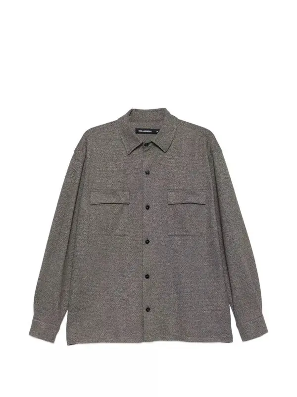 Karl Lagerfeld Chest-pocket Overshirt