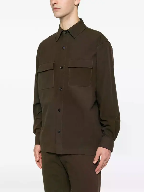 Karl Lagerfeld Flap-pocket Overshirt