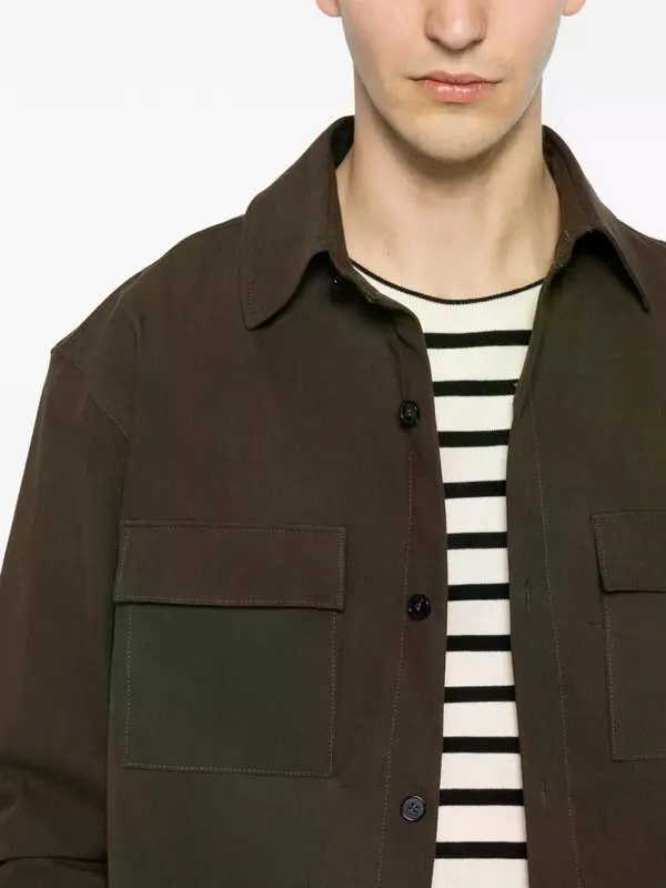 Karl Lagerfeld Flap-pocket Overshirt