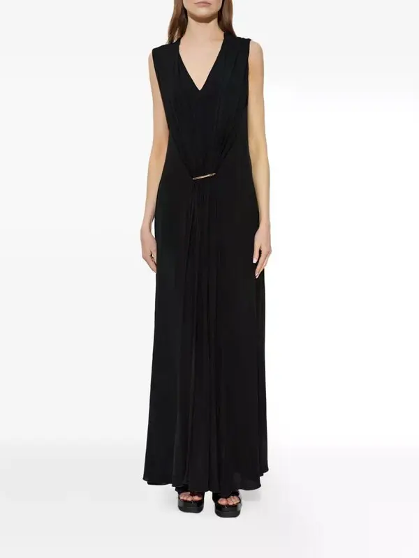 Sportmax Fervida Draped Sleeveless Dress