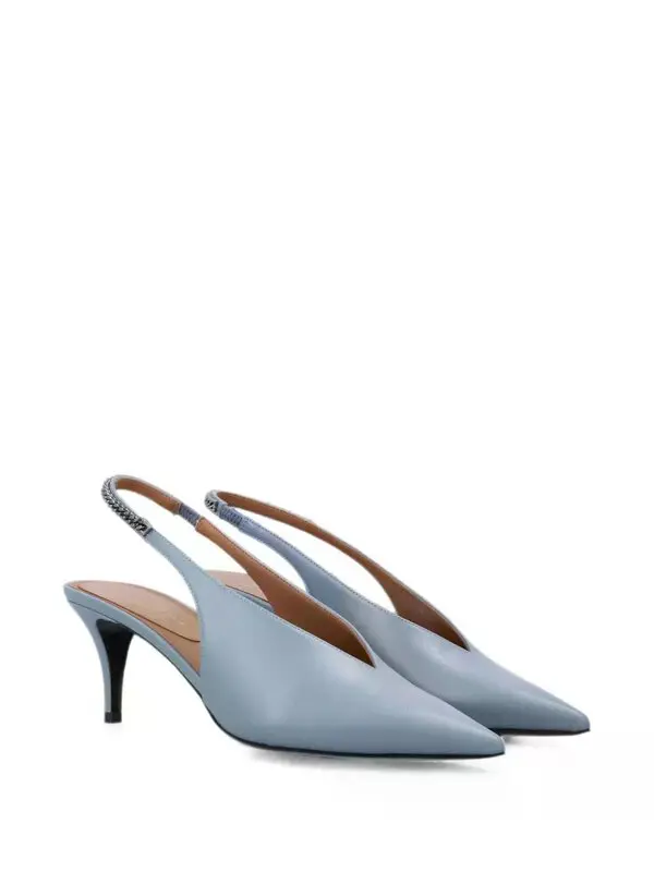Stella McCartney Chain-link Slingback Pumps