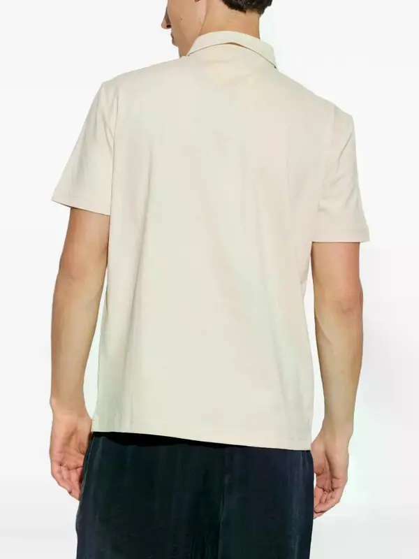 EA7 Logo-patch Short-sleeve Polo Shirt