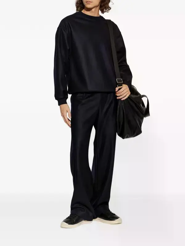 JIL SANDER Pleated Wool Trousers