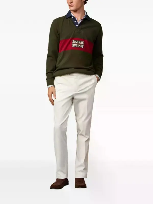HACKETT LONDON Peaks Rugby Polo Shirt