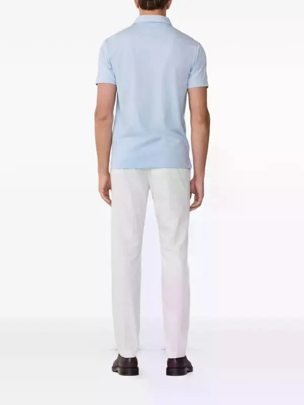 HACKETT  Embroidered Cotton Polo Shirt