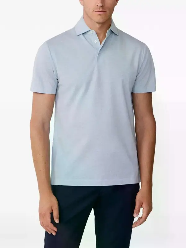 HACKETT  Short-sleeve Polo Shirt - Blue