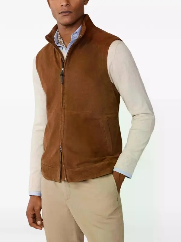 HACKETT  Suede Gilet