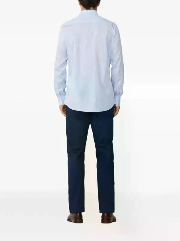 HACKETT  Button-down Striped Cotton Shirt
