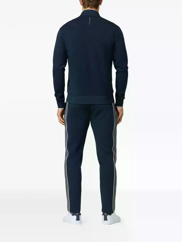 HACKETT  Quilted Hybrid Bomber Jacket