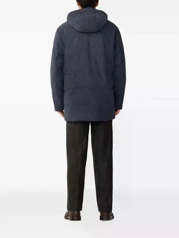 HACKETT  Herringbone Hooded Parka