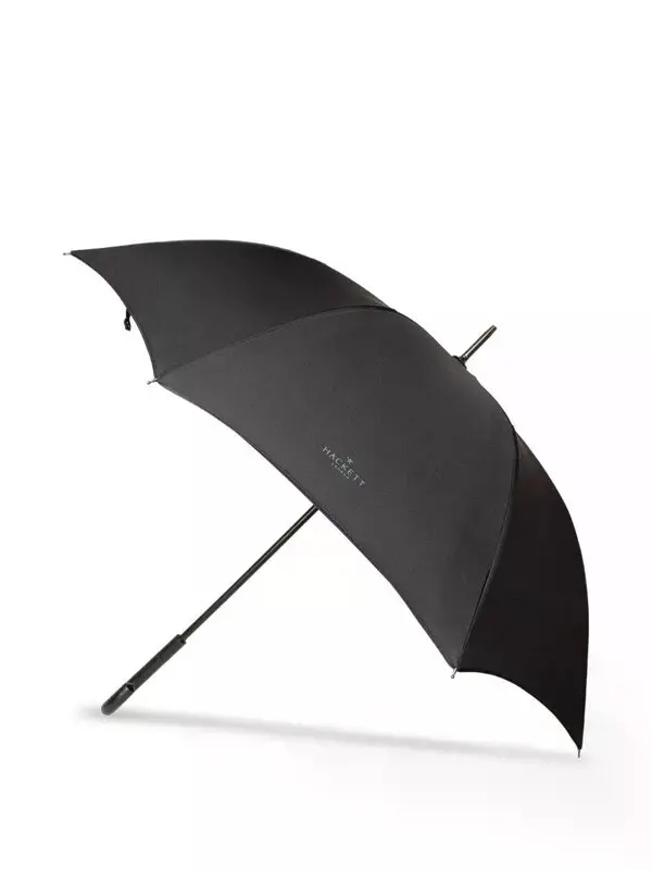HACKETT LONDON Wooden-handle Umbrella - Black