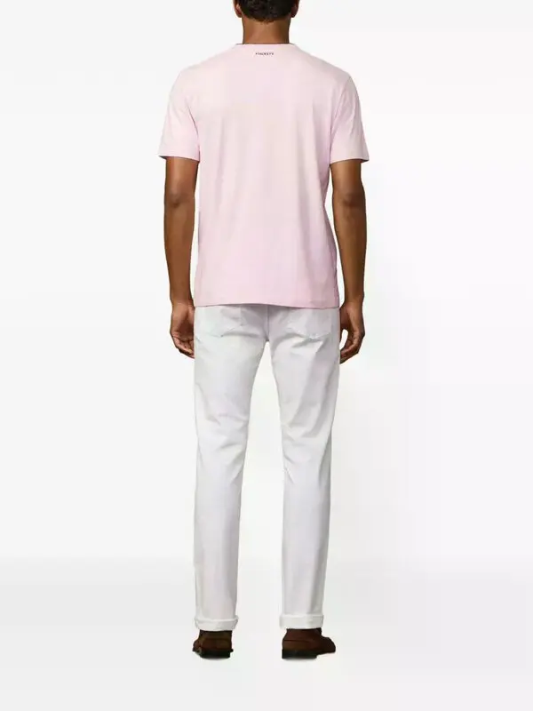 HACKETT LONDON Logo-embroidered T-shirt