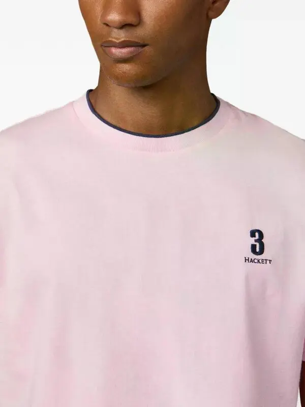 HACKETT LONDON Logo-embroidered T-shirt