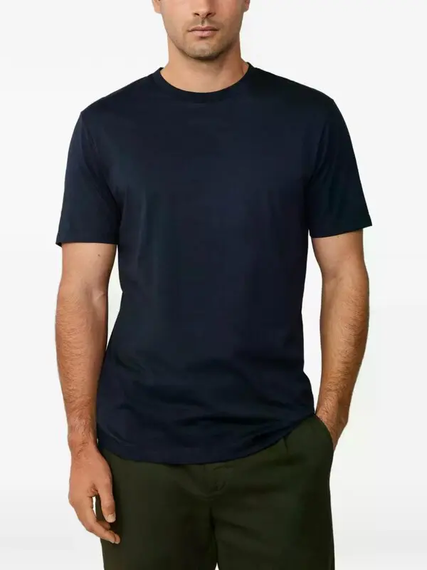 HACKETT LONDON Pima Logo-detail Cotton T-shirt