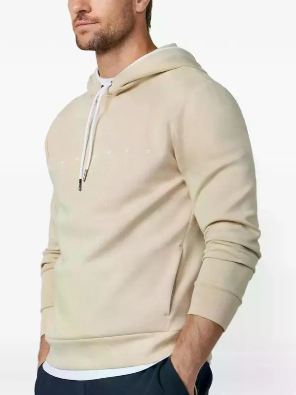 HACKETT LONDON Logo Print Drawstring Hoodie
