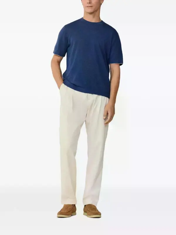 HACKETT  Short-sleeves Knitted T-shirt