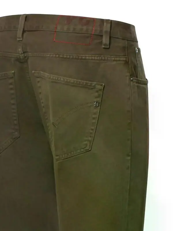 DONDUP Tapered Leg Jeans In Olive
