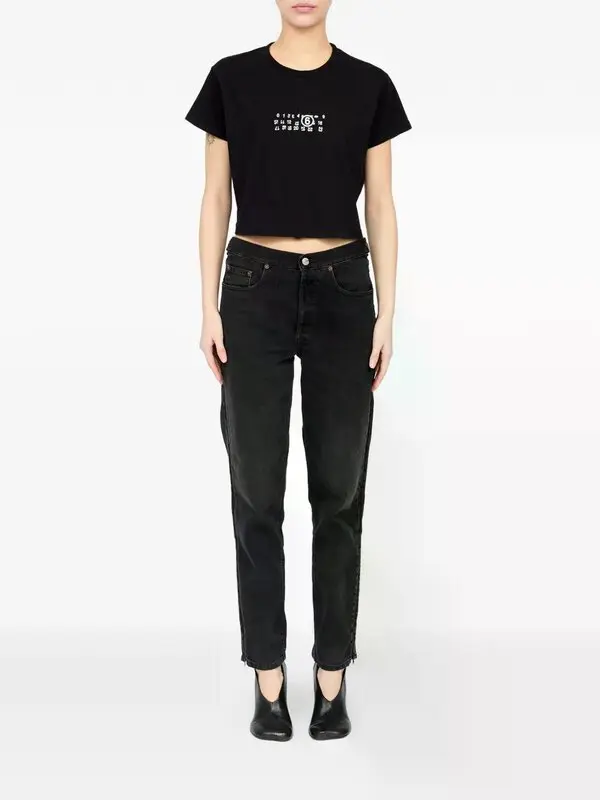 MAISON MARGIELA Flipped Print Overdyed T-shirt
