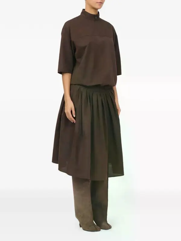 MAISON MARGIELA Wool Shirting Shirt Dress