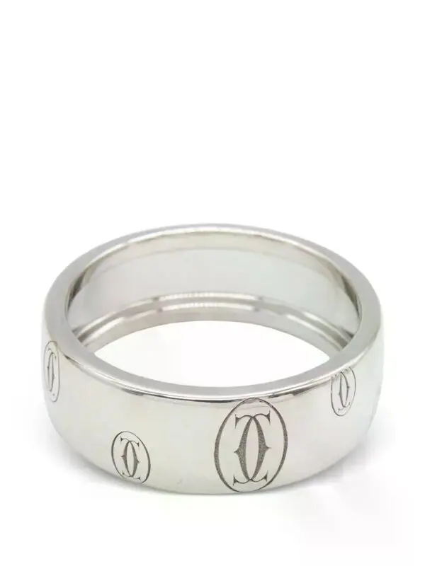 Cartier 10s Happy Birthday" Ring - Silver